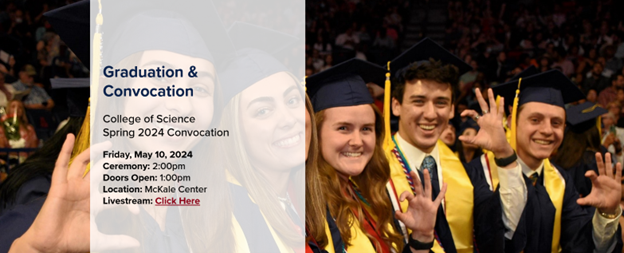 College of Science Spring 2024 Convocation | Hydrology and Atmospheric ...